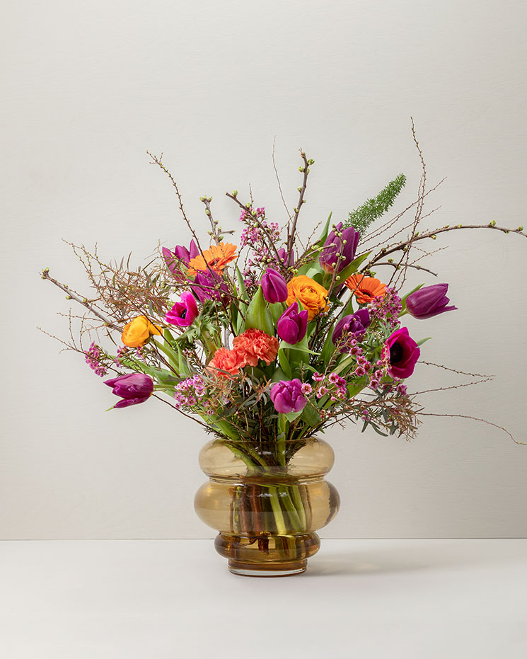 Skicka Blommogram via Interflora Notes Blommor