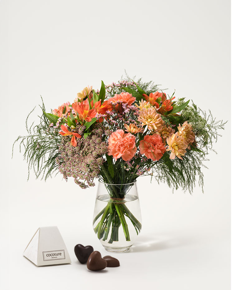 Skicka Blommogram via Interflora Notes Blommor