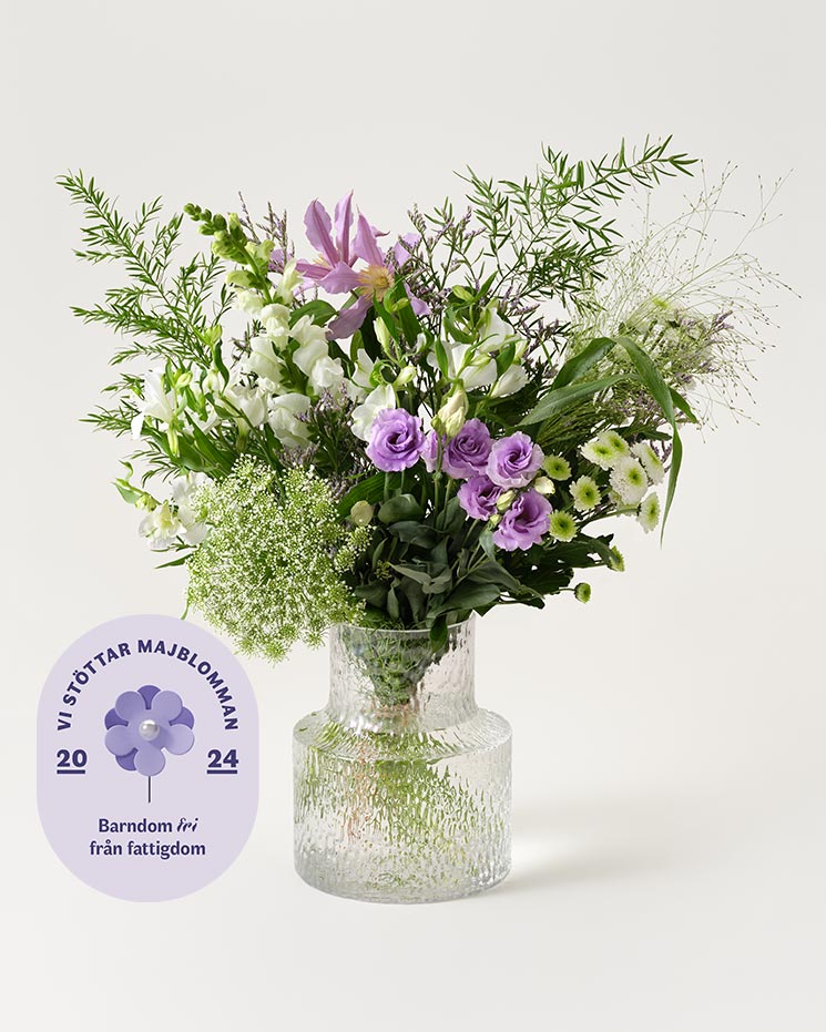 Skicka Blommogram via Interflora Notes Blommor